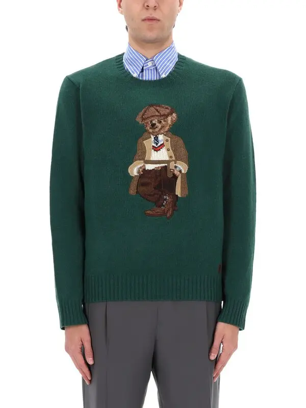 Polo Ralph Lauren Polo Bear Maglia - Green