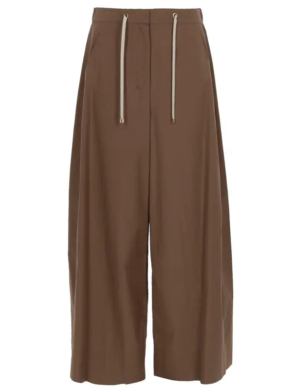 Max Mara Pantalone "gufo - Brown
