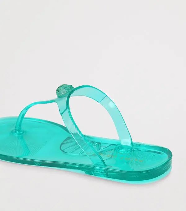 Kurt Geiger Maddison T-bar Jelly Sandals - Green