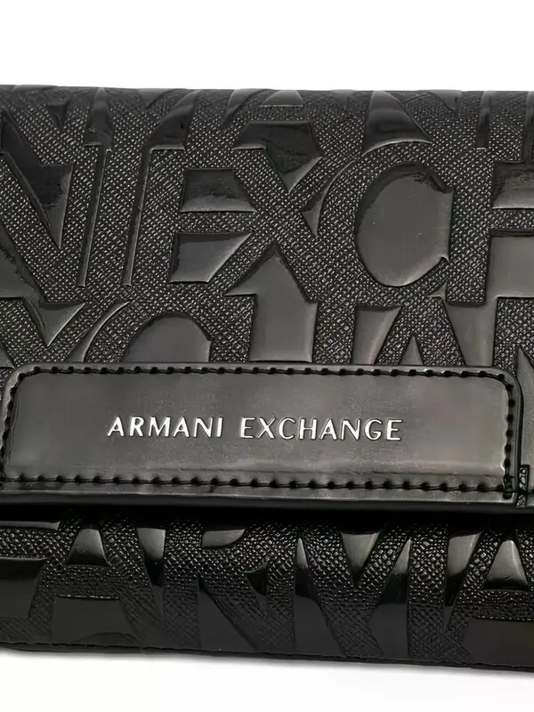 Armani Exchange Embossed Clutch Bag