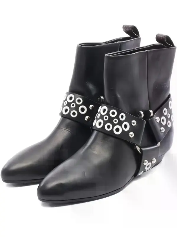 LOUIS VUITTON 2019 Monogram Strap Short Boots
