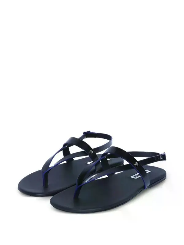 JIL SANDER Buckle-strap Flat Sandals