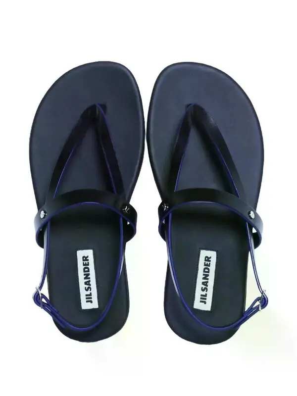JIL SANDER Buckle-strap Flat Sandals