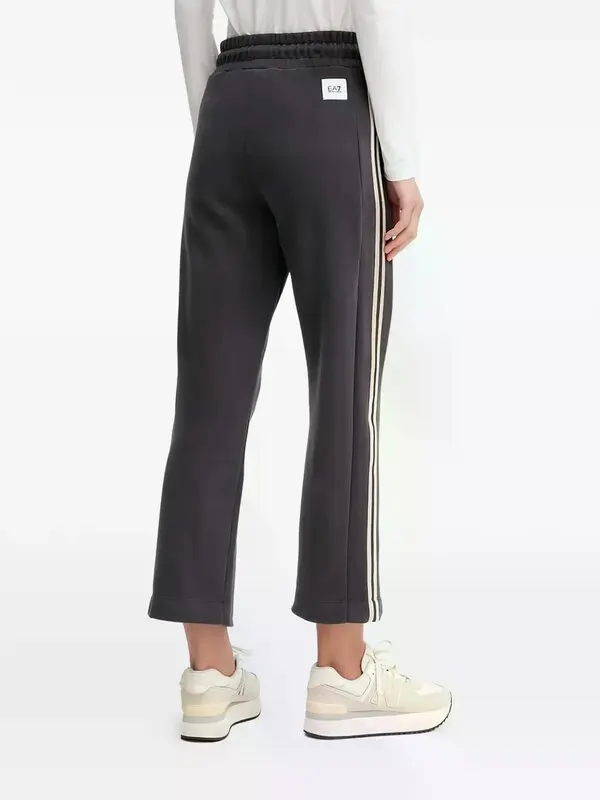 EA7 Drawstring Cropped Track Pants