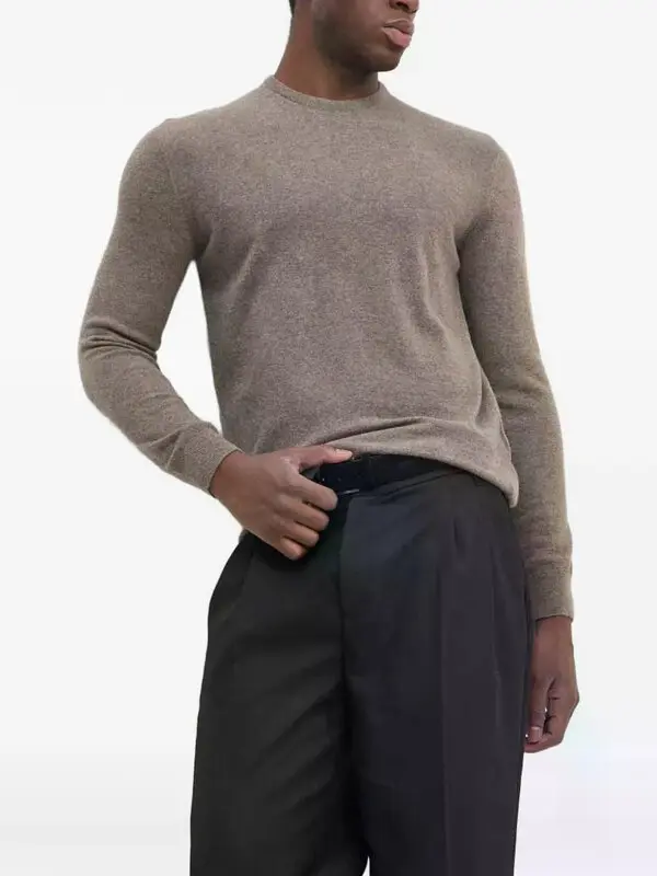 Barbour Crew Neck Sweater With Embroidered Logo