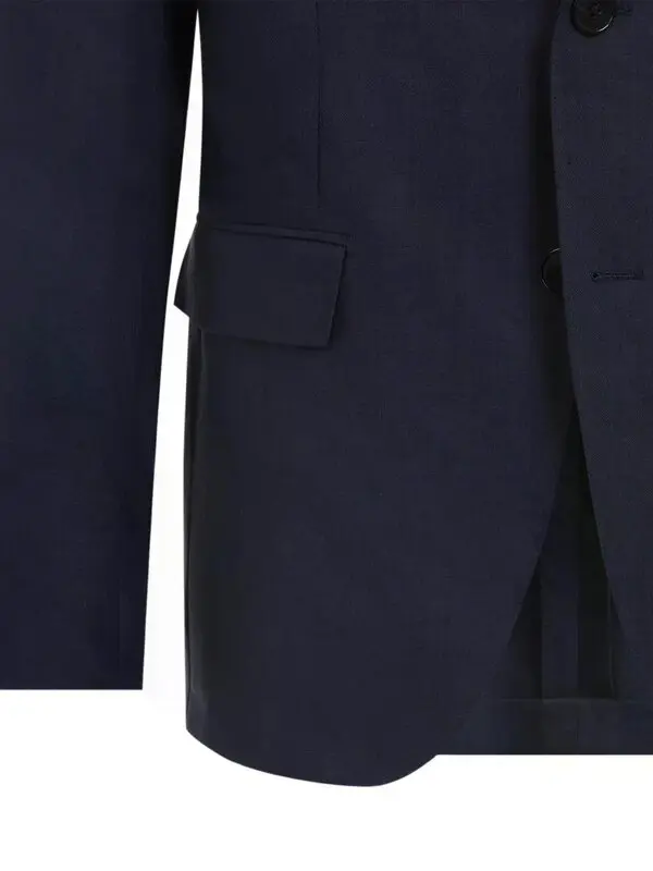 Zegna Flap-pocket Linen Blazer