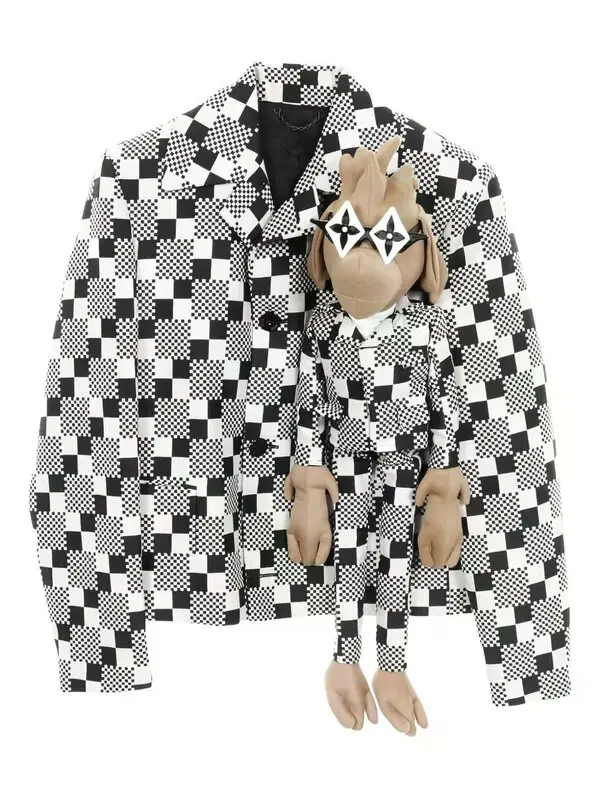 LOUIS VUITTON Damier Puppet Jacket - White