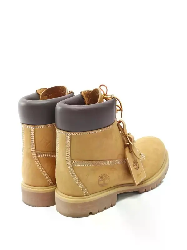 LOUIS VUITTON Embossed Ankle Boots - Neutrals