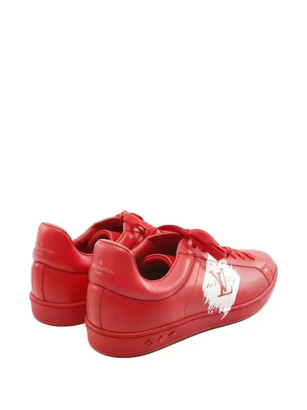 LOUIS VUITTON 2018 Luxembourg Sneakers - Red