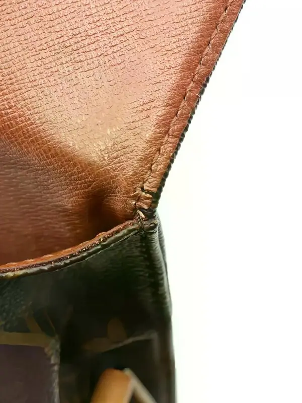 LOUIS VUITTON 1992 Gm Cartesier Monogram Shoulder Bag