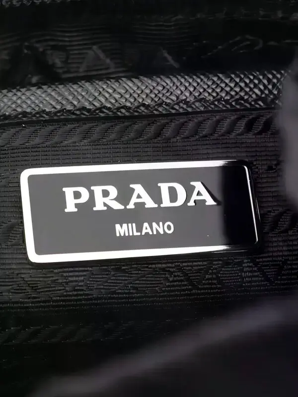 Prada Logo-plaque Backpack