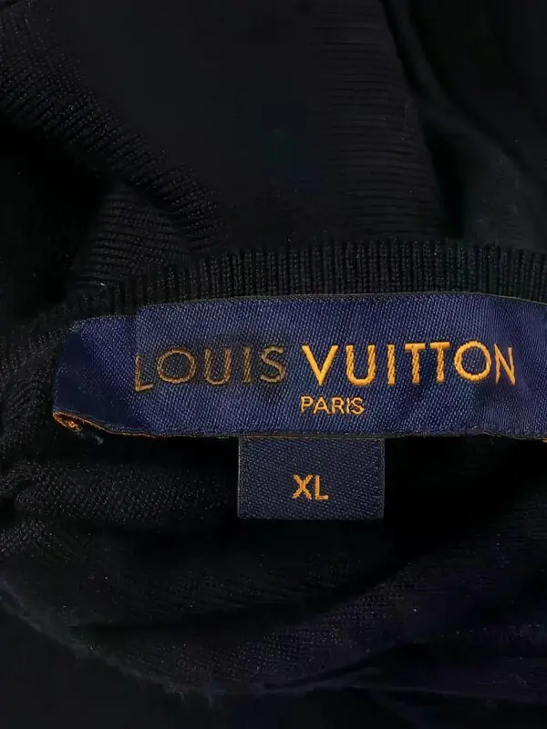 LOUIS VUITTON 2010s Drawstring Waist Track Pants - Blue