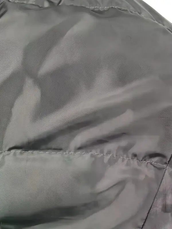 Prada 2010s Hooded Logo-plate Down Jacket