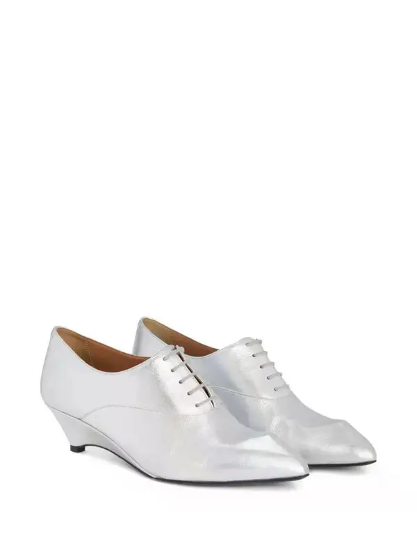 JIL SANDER Arc Lace-up Shoes - Silver