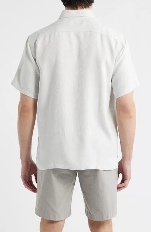 KAHALA Ho'l Nalo Jacquard Short Sleeve Button-up Shirt