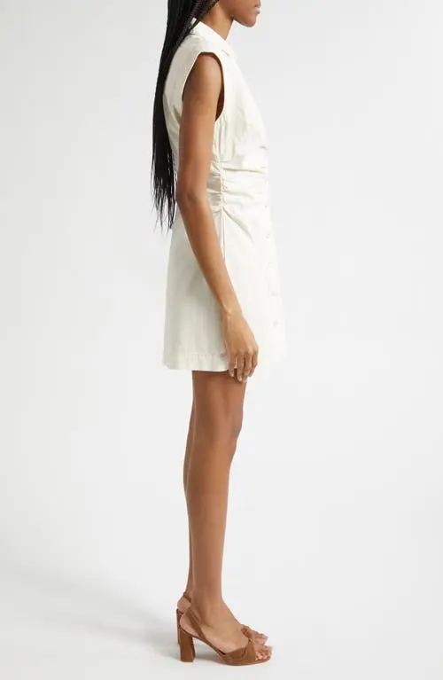 Veronica Beard Maura Sleeveless Mini Shirtdress