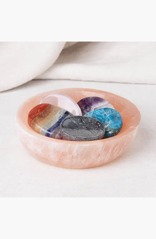 TINY RITUALS Selenite Crystal Recharging Bowl