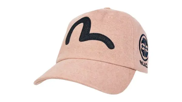 PALACE X Evisu Snapback - Pink Wash