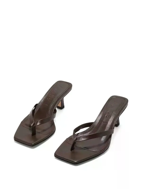 AeydĒ Solange Heeled Sandals - Brown