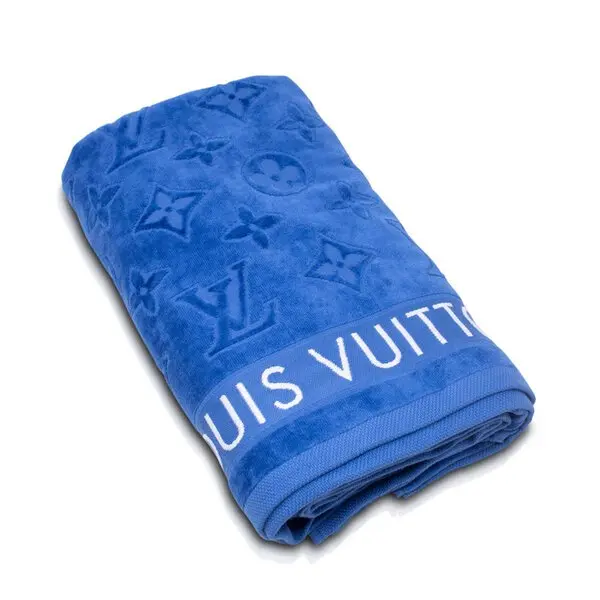 LOUIS VUITTON Lvacation Beach Towel - Blue