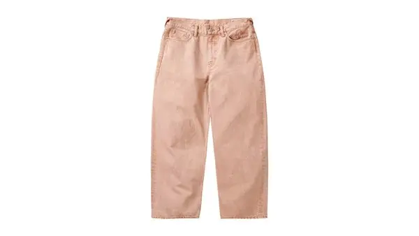 PALACE X Evisu P90 Baggy Jean - Pink Wash