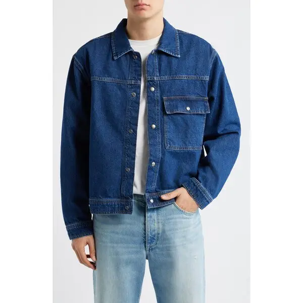 ALLSAINTS Cast Denim Jacket - Dark Indigo