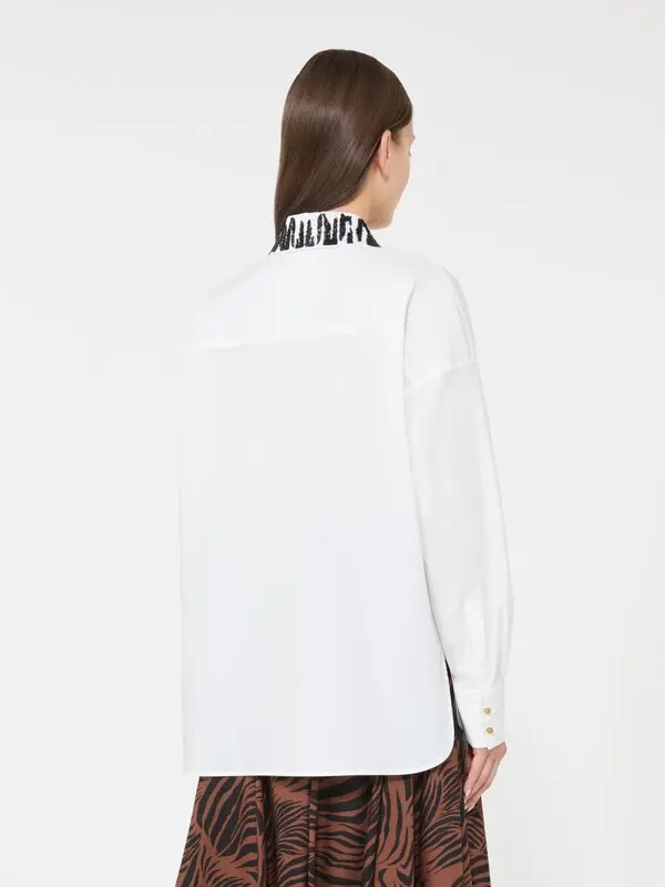 Max Mara Oversized Poplin Shirt