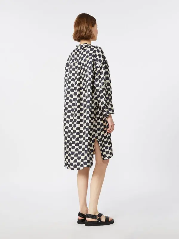 Max Mara Pure Silk Twill Kaftan
