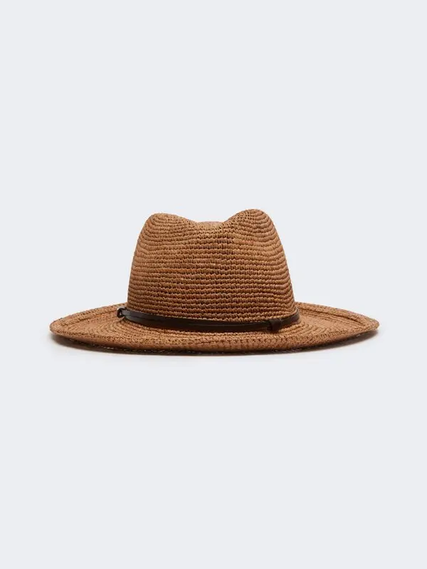 Max Mara Fedora Hat - Tobacco