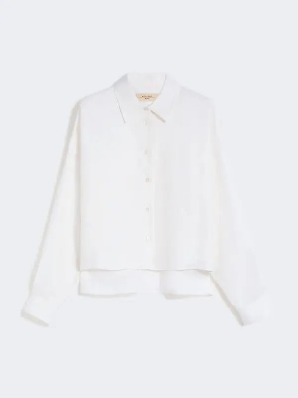 Max Mara Linen Canvas Jacket - White