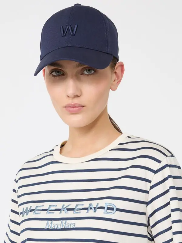 Max Mara Canvas Baseball Cap