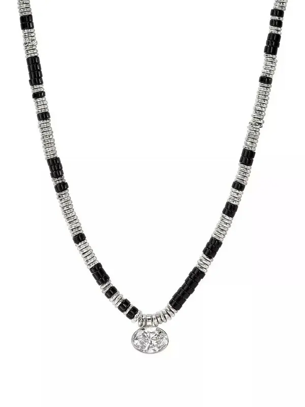 John Hardy Lovestruck™ Heishi Diamond Pendant Necklace - Silver