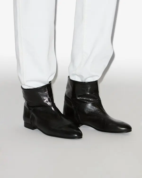 Isabel Marant Étoile Juoza Patent Leather Boots
