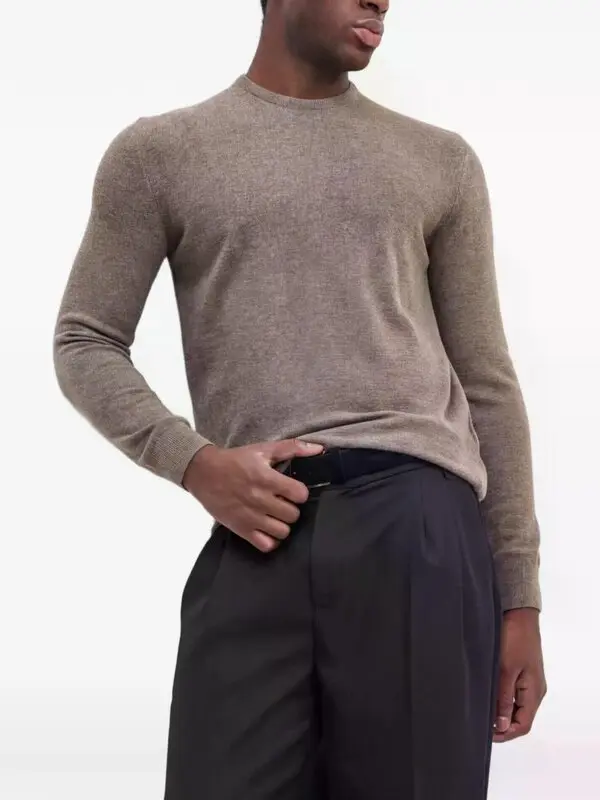 Barbour Crewneck Sweater With Embroidered Logo