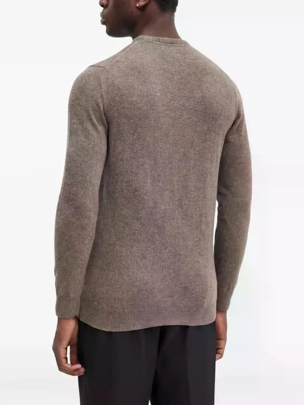 Barbour Crewneck Sweater With Embroidered Logo