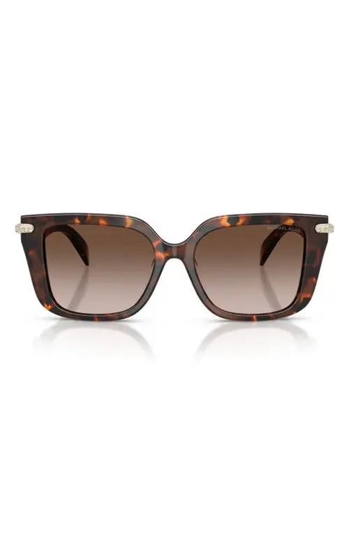 Michael Kors Square Sunglasses - Luggage Tortoise/smoke