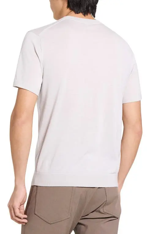 Theory Soris Regal T-shirt - Silver Cloud