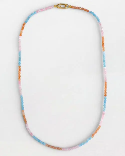 BY LILLA Petal Necklace - Pastel