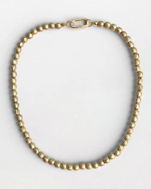 BY LILLA Mari Necklace - Gold