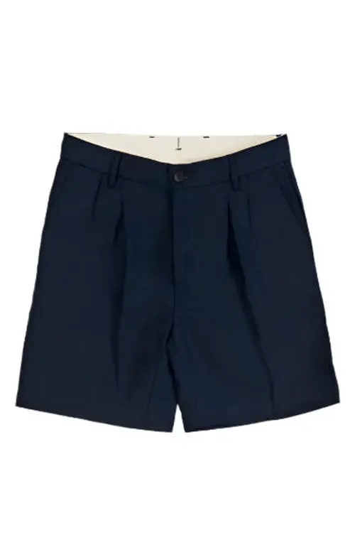 FORTELA Cotton Bermuda Shorts - Blue