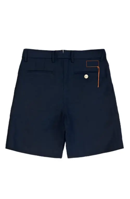 FORTELA Cotton Bermuda Shorts - Blue