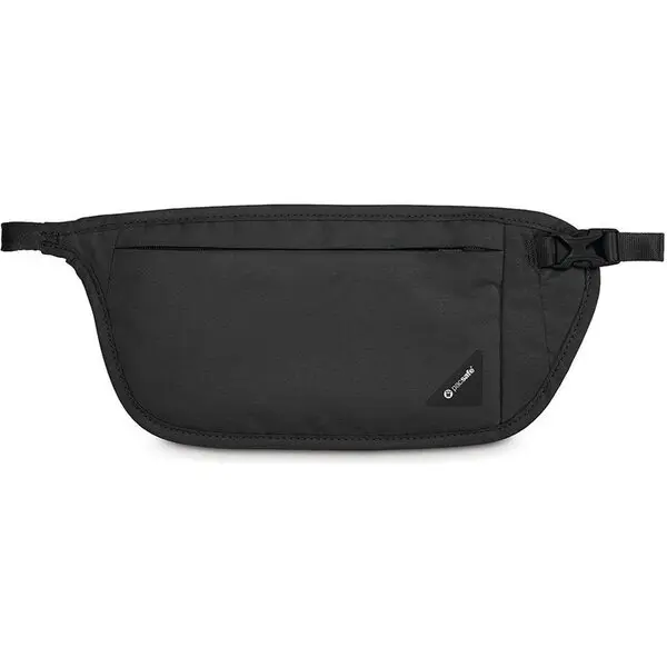 PACSAFE Coversafe V100 Rfid Blocking Waist Wallet - Black