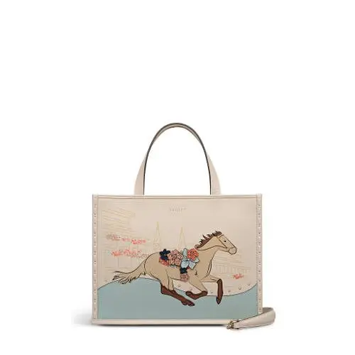 RADLEY Kentucky Derby Small Satchel Bag - Salt