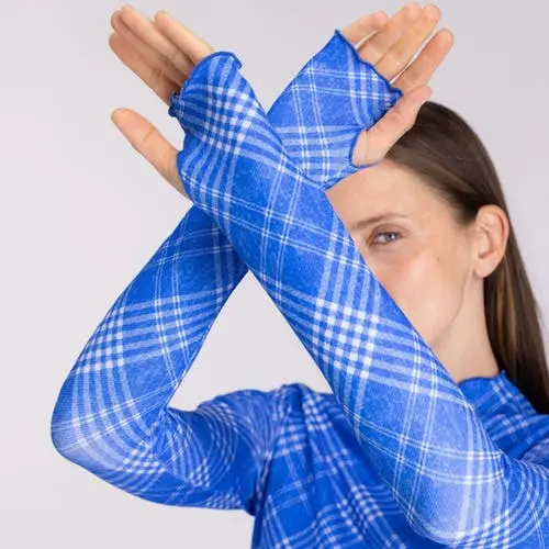Wallien Rash Guard - Blue Check