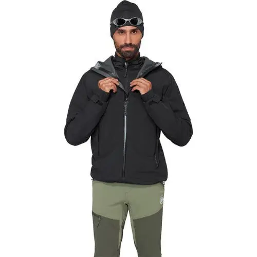 MAMMUT Crag Hs Hooded Jacket - Black