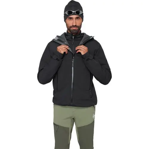 MAMMUT Crag Hs Hooded Jacket - Black