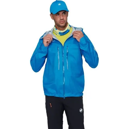 MAMMUT Taiss Light Hs Hooded Jacket - Glacier Blue