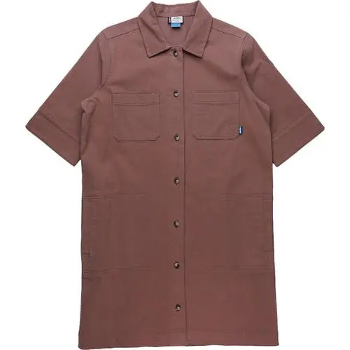 KAVU Everly Shirt Dress - Chocolate