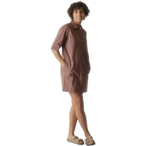 KAVU Everly Shirt Dress - Chocolate