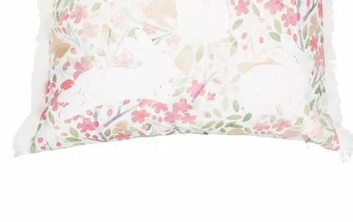 C&F HOME Spring Silhouette Easter Bunnies Rabbits Accent Throw Pillow